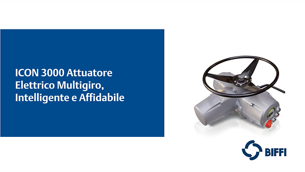 Biffi ICON3000 Electric Actuators | Biffi US
